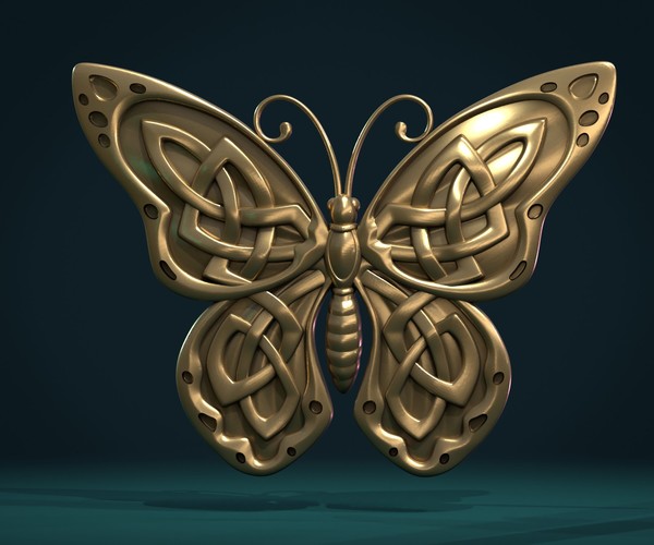 ArtStation - Celtic Butterfly | Resources