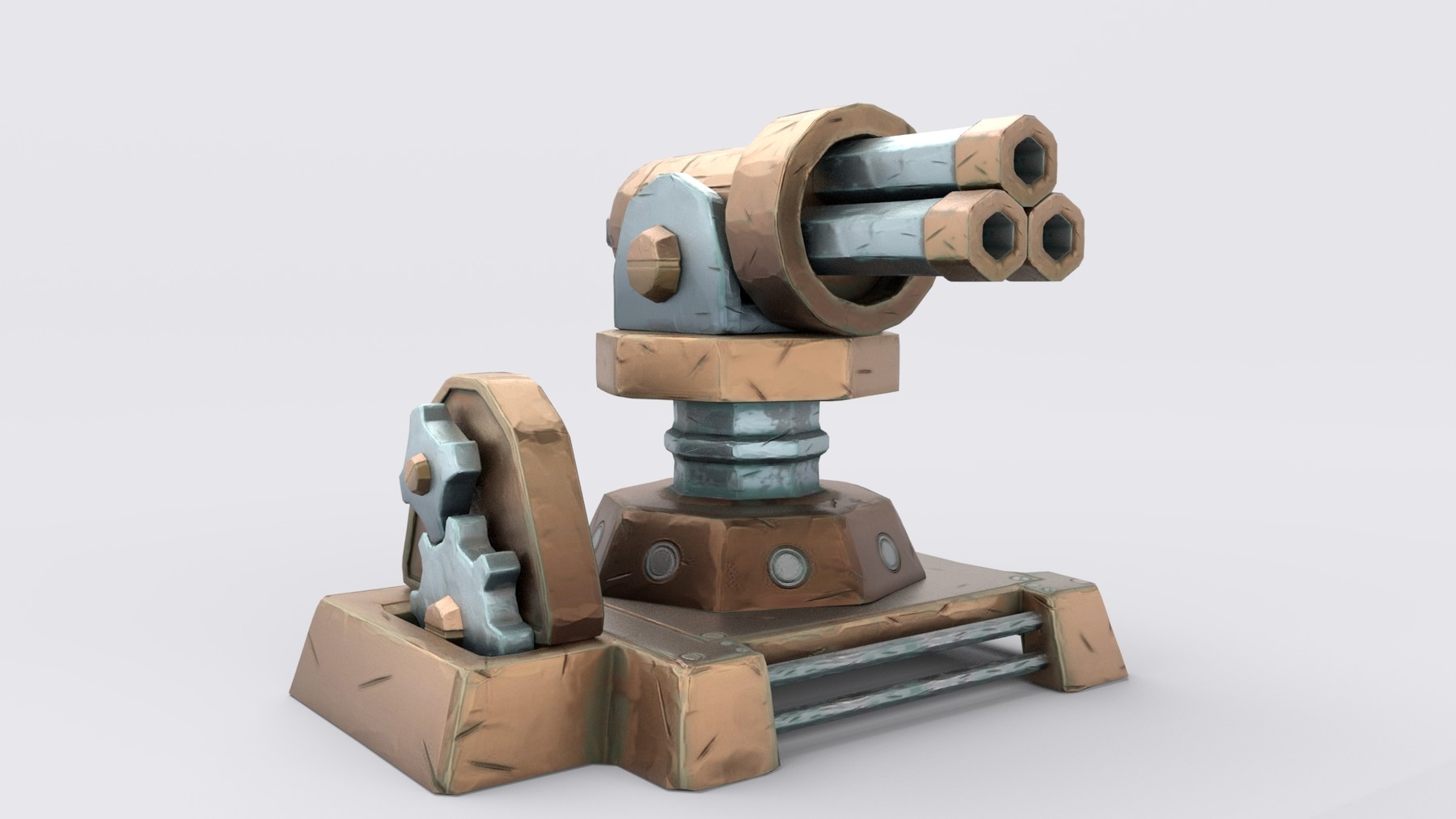 ArtStation - Cartoon Turret | Resources