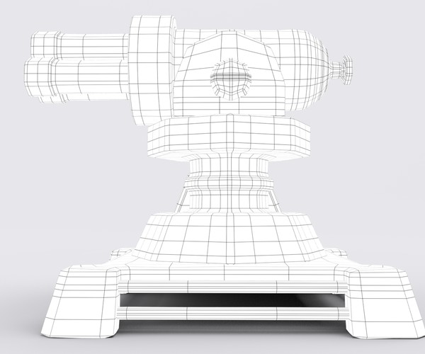 ArtStation - Cartoon Turret | Resources