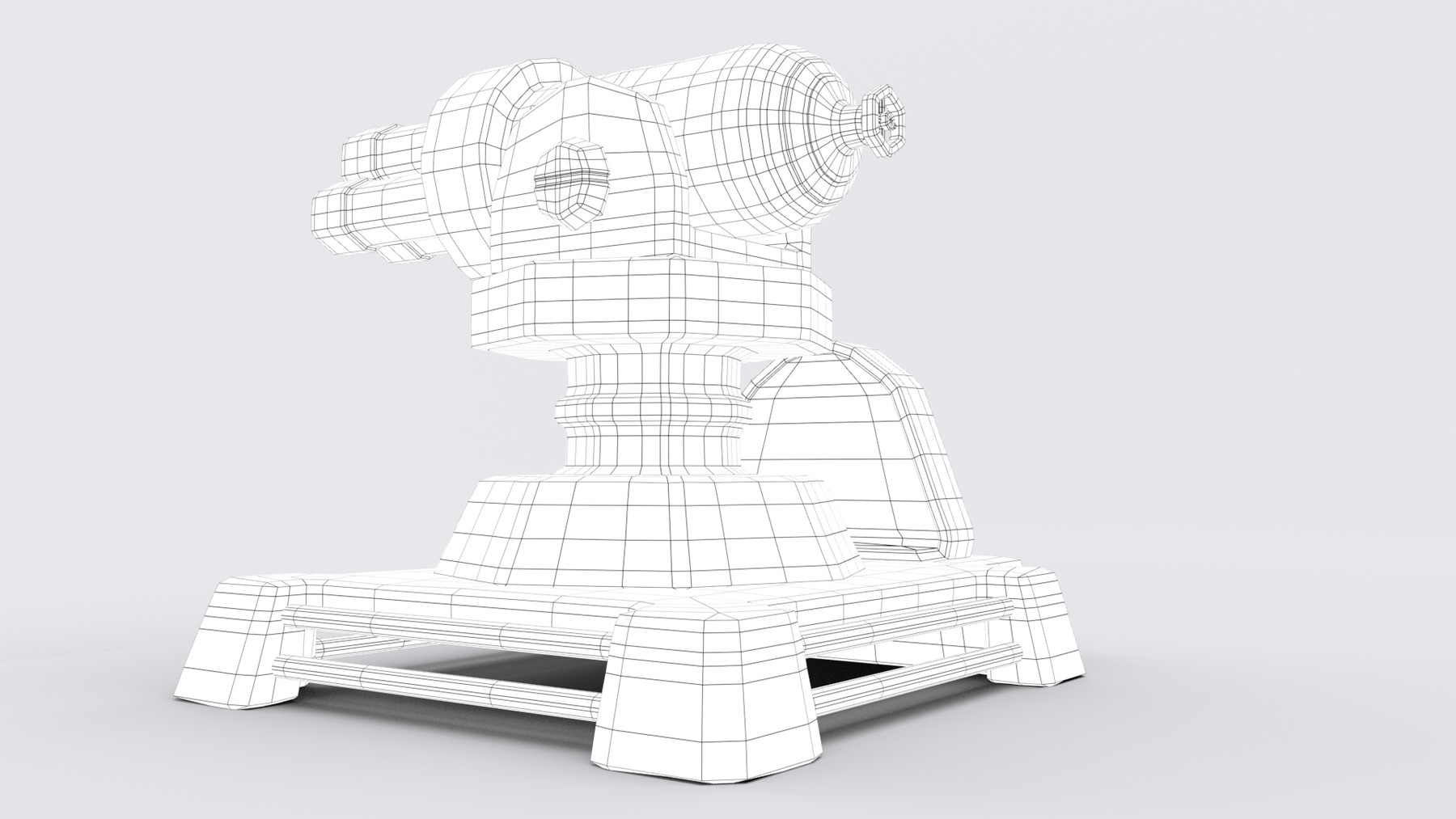 ArtStation - Cartoon Turret | Resources