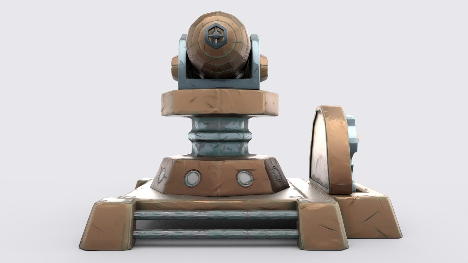 ArtStation - Cartoon Turret | Resources