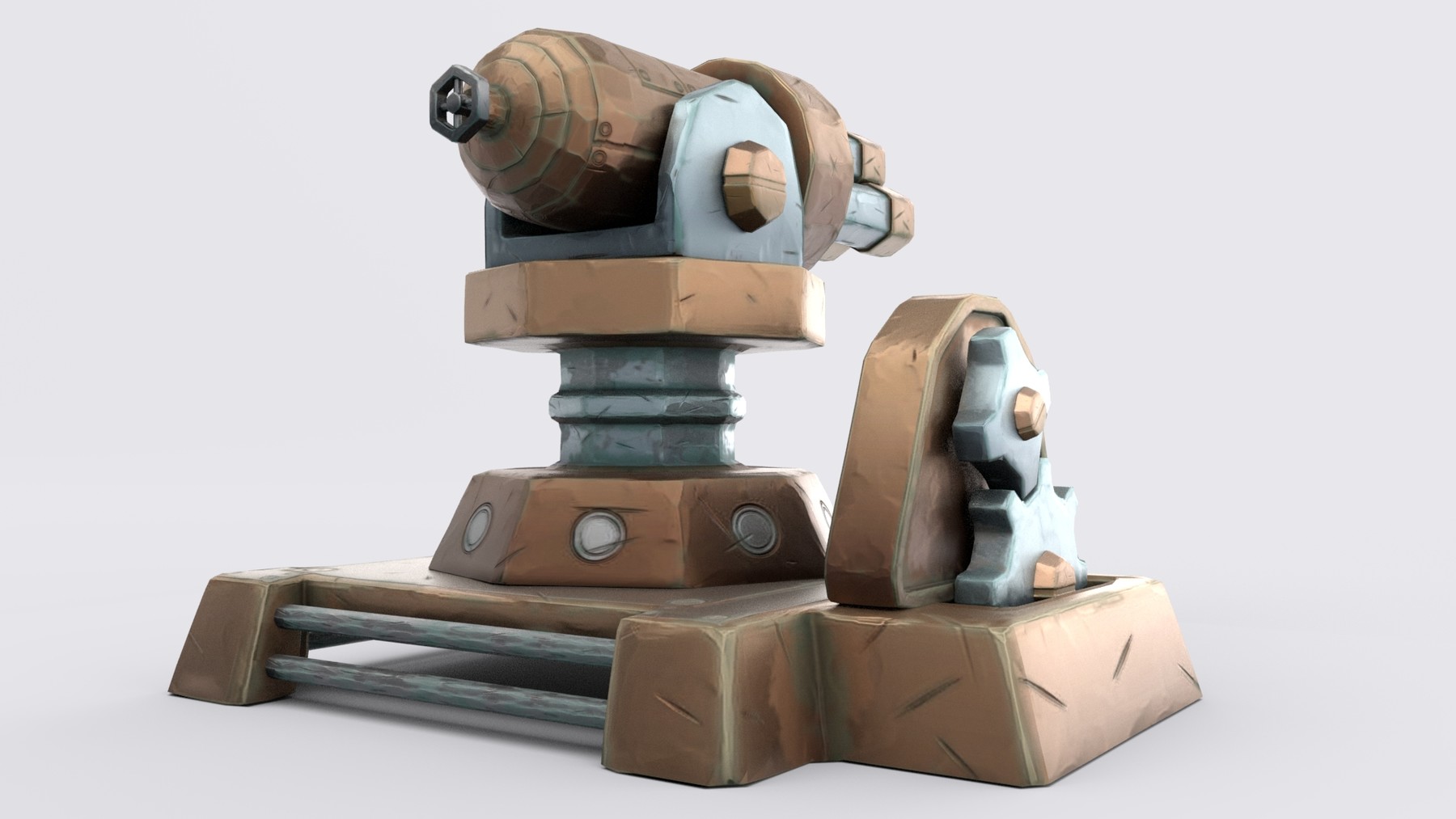 ArtStation - Cartoon Turret | Resources