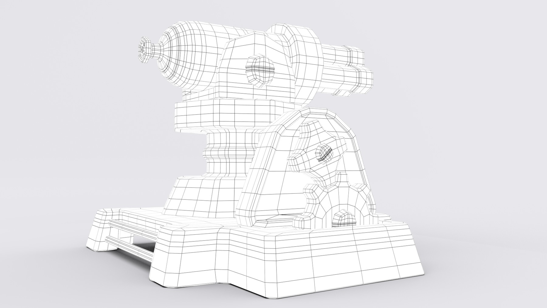 ArtStation - Cartoon Turret | Resources