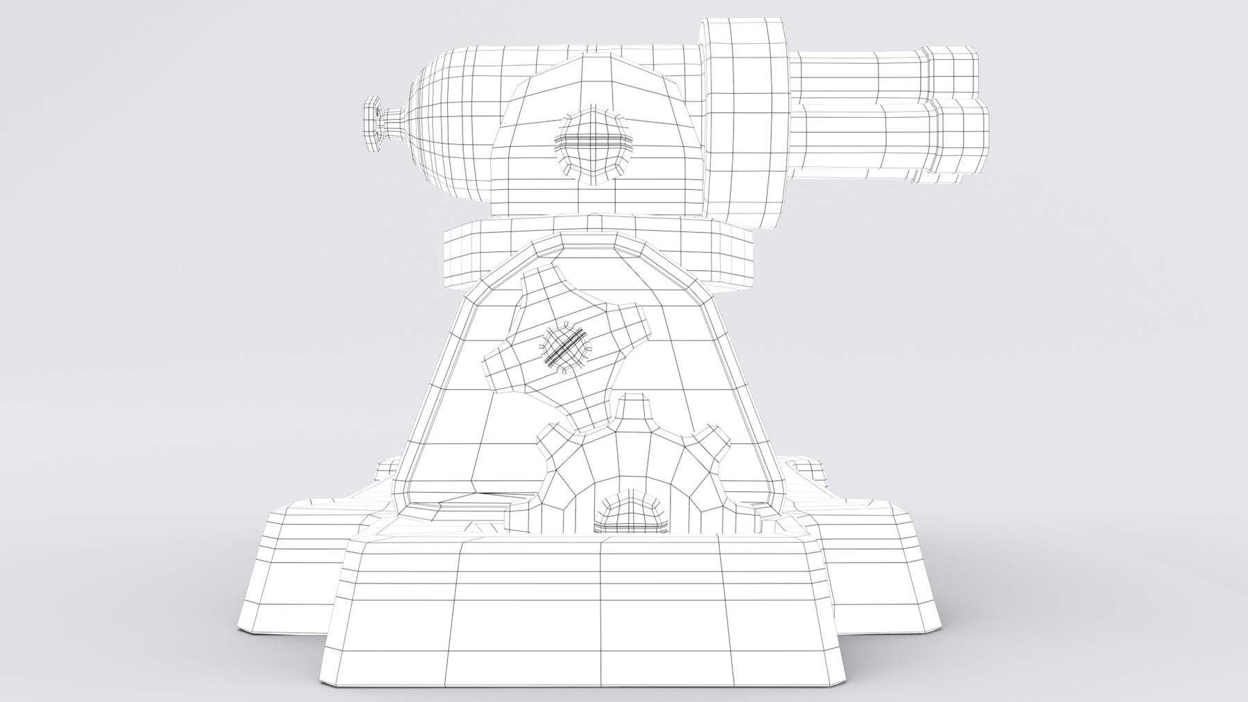 ArtStation - Cartoon Turret | Resources