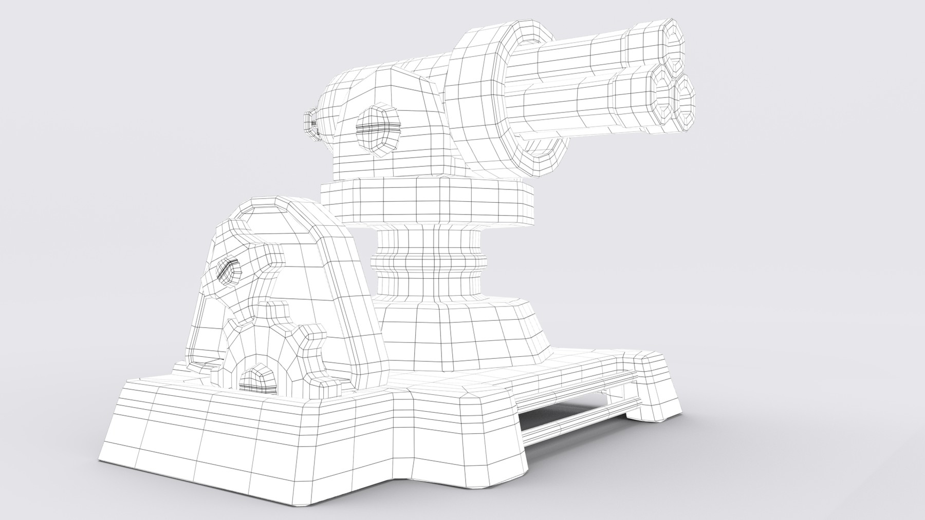 ArtStation - Cartoon Turret | Resources