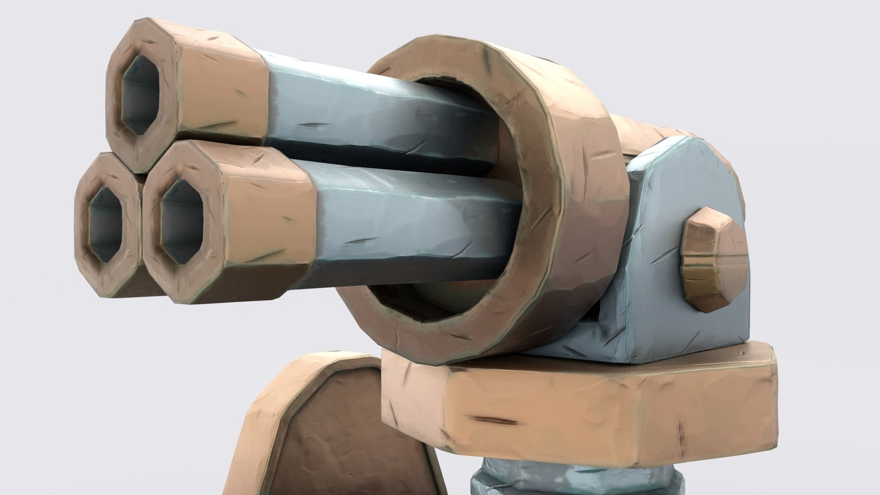 ArtStation - Cartoon Turret | Resources