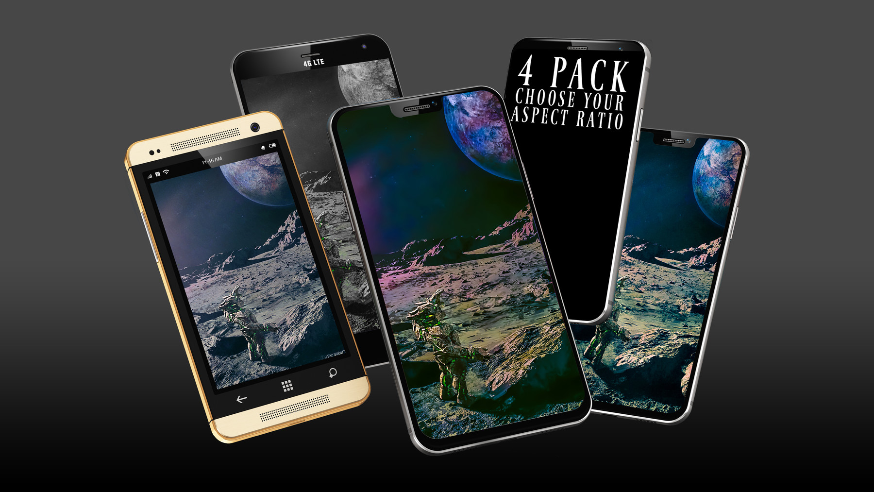 ArtStation - Mobile Wallpaper Pack - Lunar Familiar | Artworks