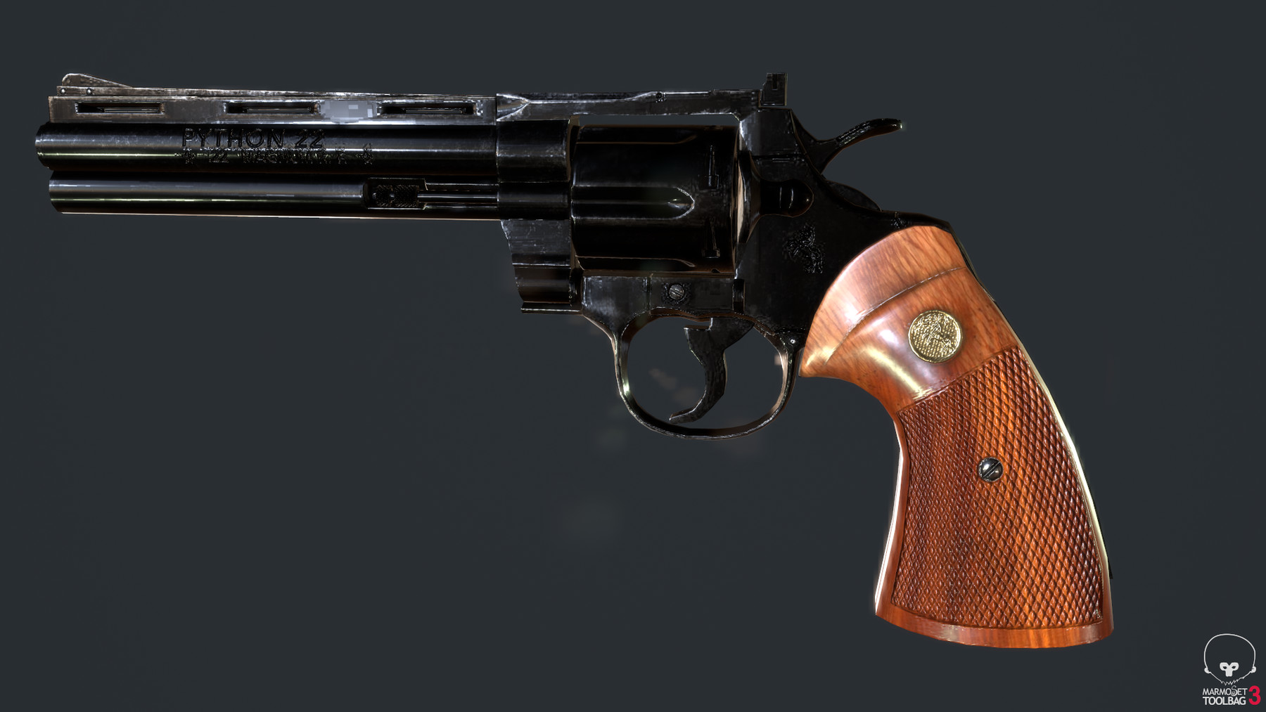 ArtStation - Magnum Colt Python 357 | Resources