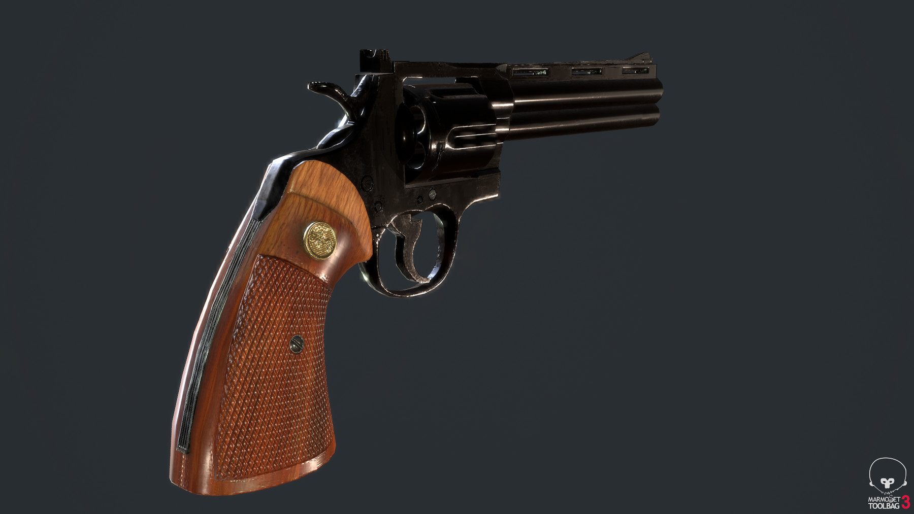 ArtStation - Magnum Colt Python 357 | Resources