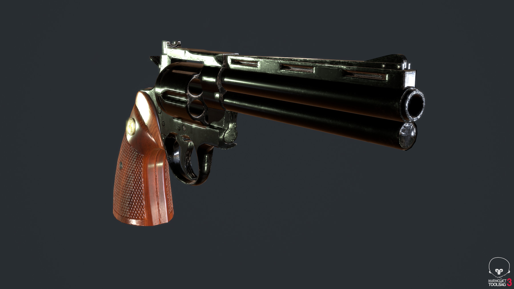 ArtStation - Magnum Colt Python 357 | Resources
