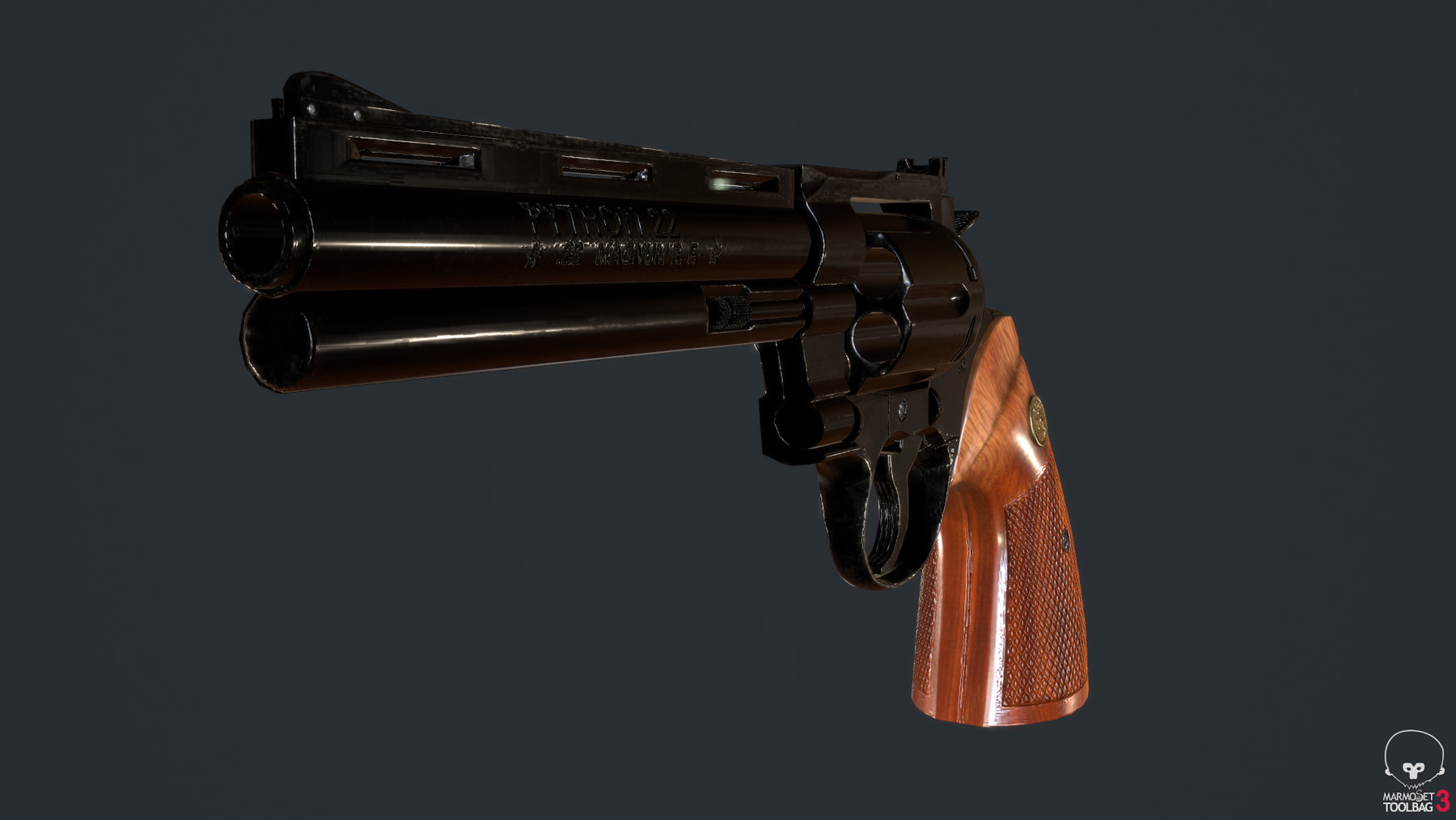 ArtStation - Magnum Colt Python 357 | Resources