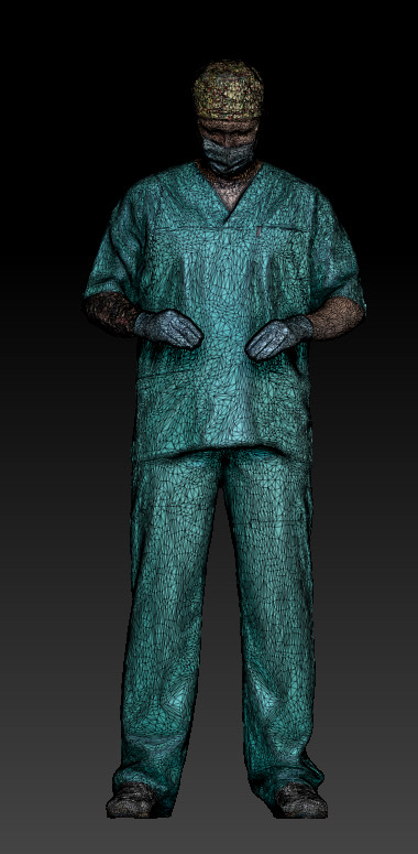 ArtStation - Male surgical doctor ready for surgery 42 | Game Assets