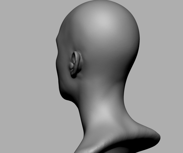 ArtStation - Base Female Head 03 | Resources