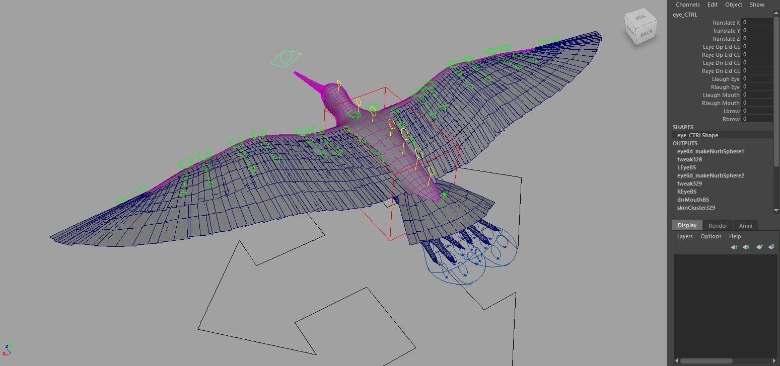 ArtStation - Snipe Bird Rig | Resources