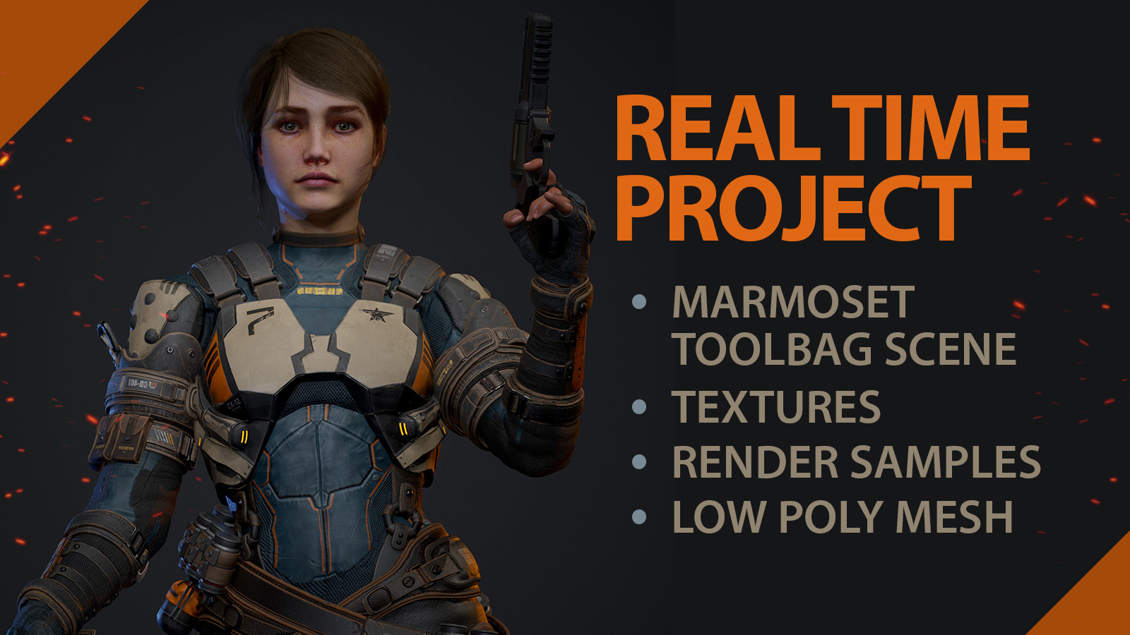 ArtStation - Female Mercenary Real Time | Resources