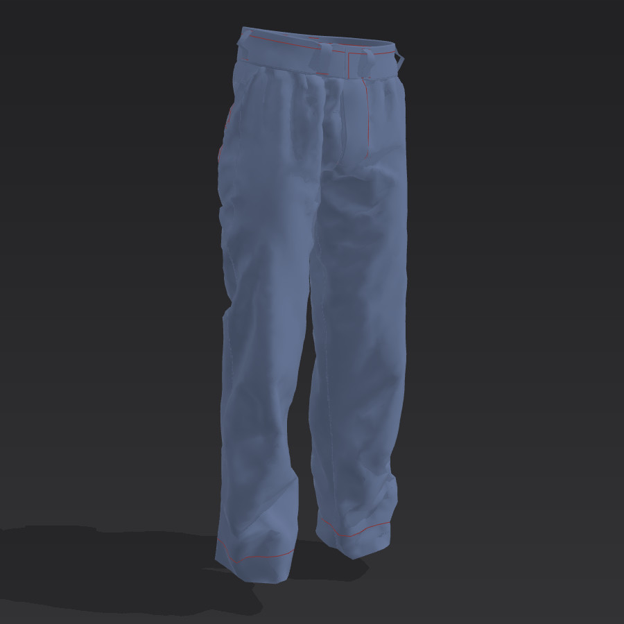 ArtStation - Jeans - Marvelous Designer Resource | Resources