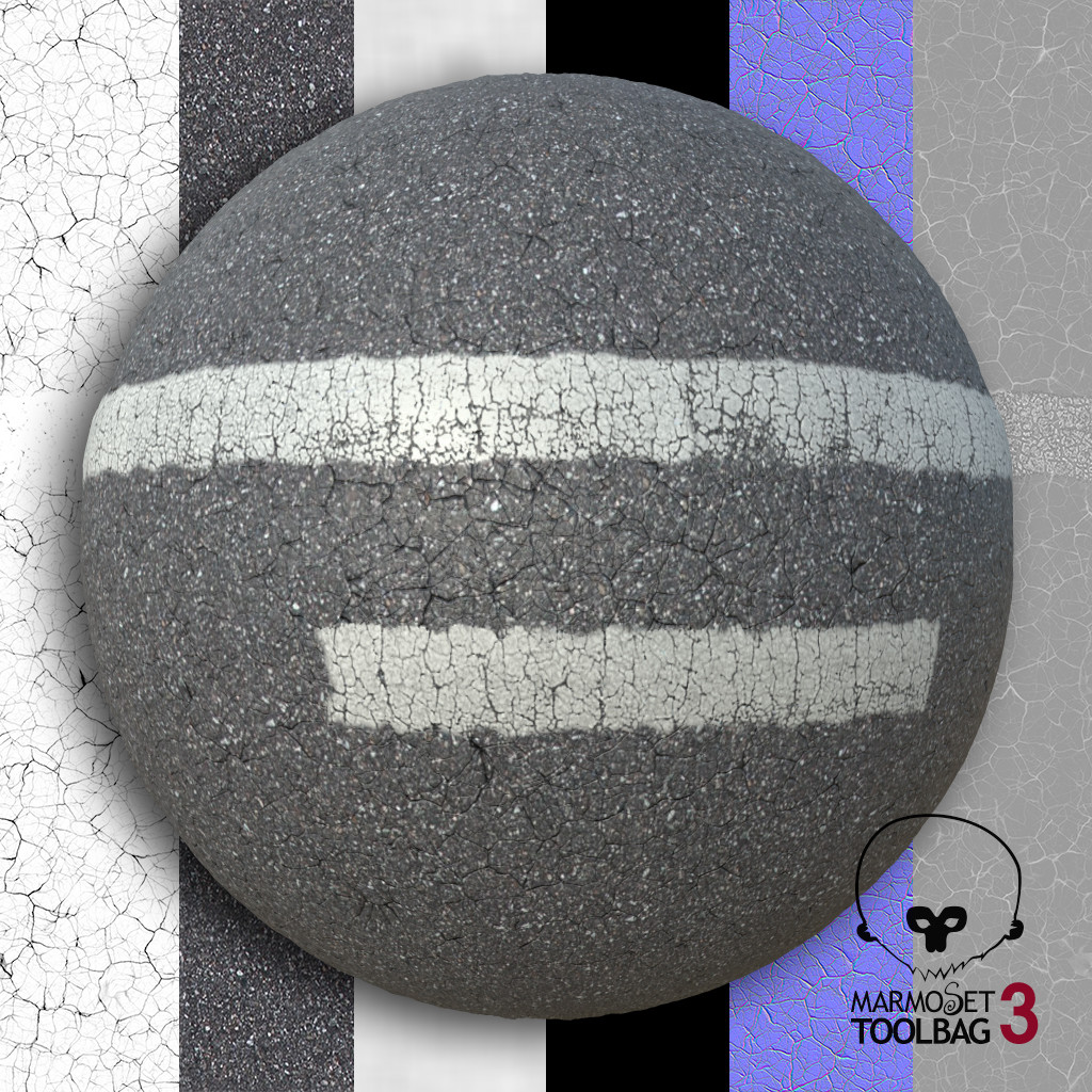 ArtStation - Asphalt 01 - PBR | Resources