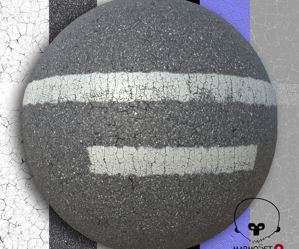 ArtStation - Asphalt 01 - PBR | Resources