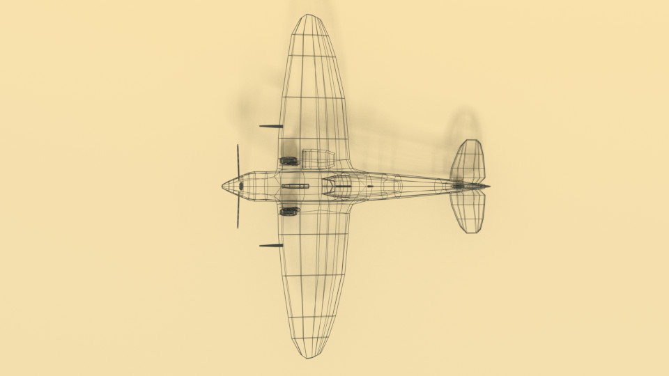 ArtStation - Low Poly Cartoon Supermarine Spitfire MKII | Resources