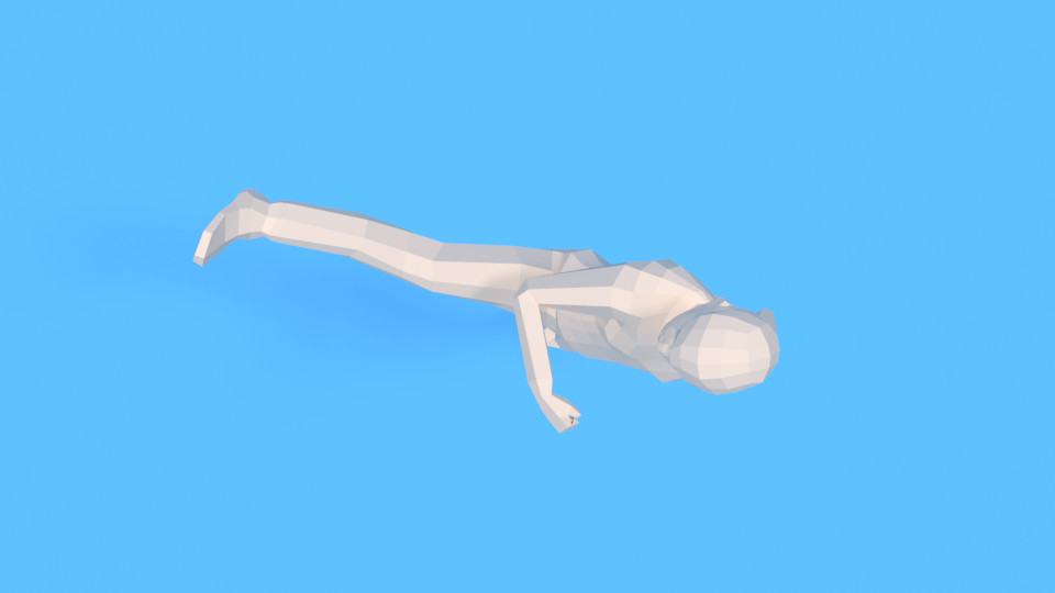 ArtStation - Low Poly Kid Fighting | Resources