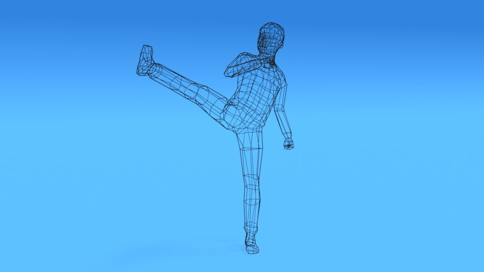 ArtStation - Low Poly Kid Fighting | Resources