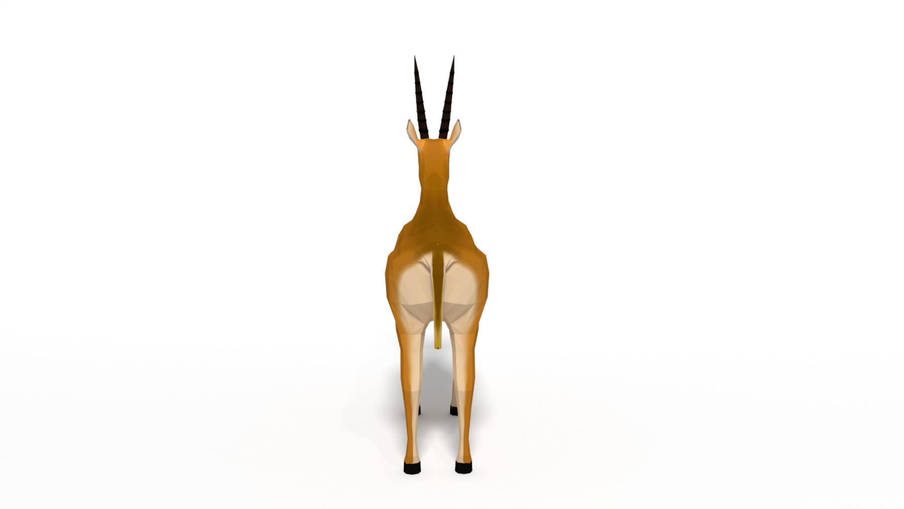 ArtStation - Low Poly Cartoon African Antelopes Pack | Resources