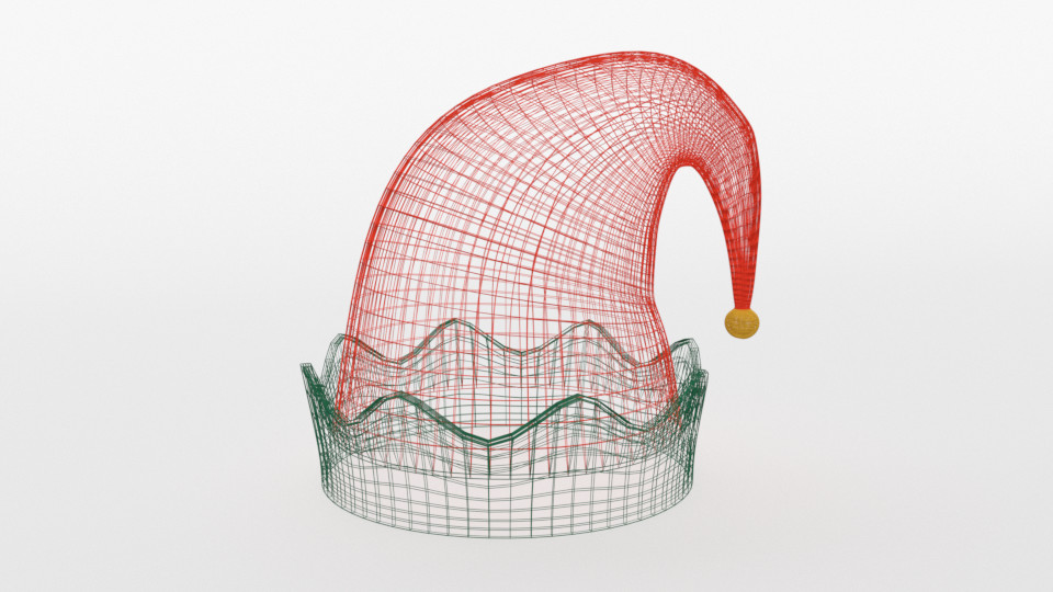 ArtStation - Cartoon Elf Hat | Resources