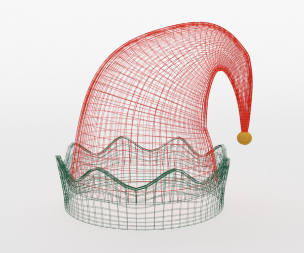 ArtStation - Cartoon Elf Hat | Resources