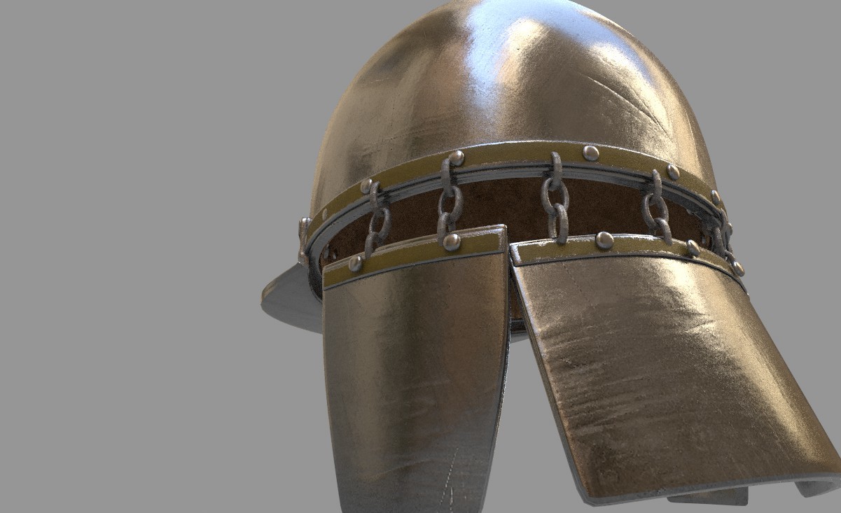 ArtStation - Mameluke medieval Helmet | Game Assets