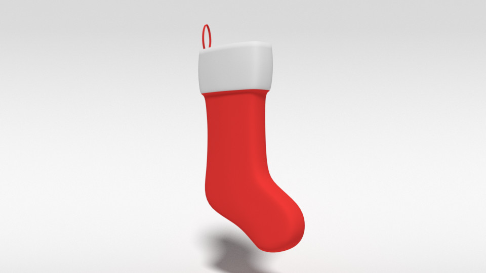 ArtStation - Cartoon Christmas Stocking | Resources