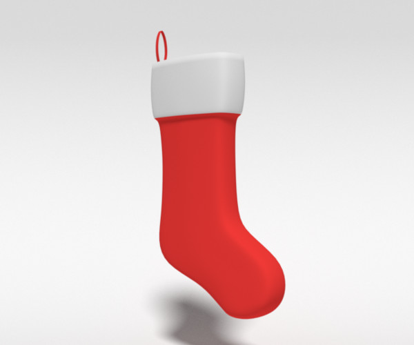 ArtStation - Cartoon Christmas Stocking | Resources