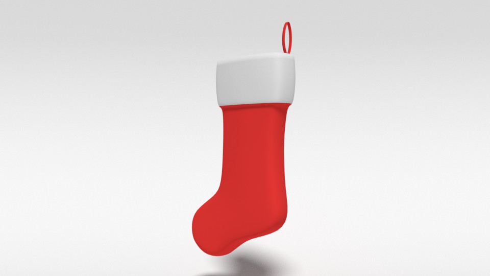 ArtStation - Cartoon Christmas Stocking | Resources