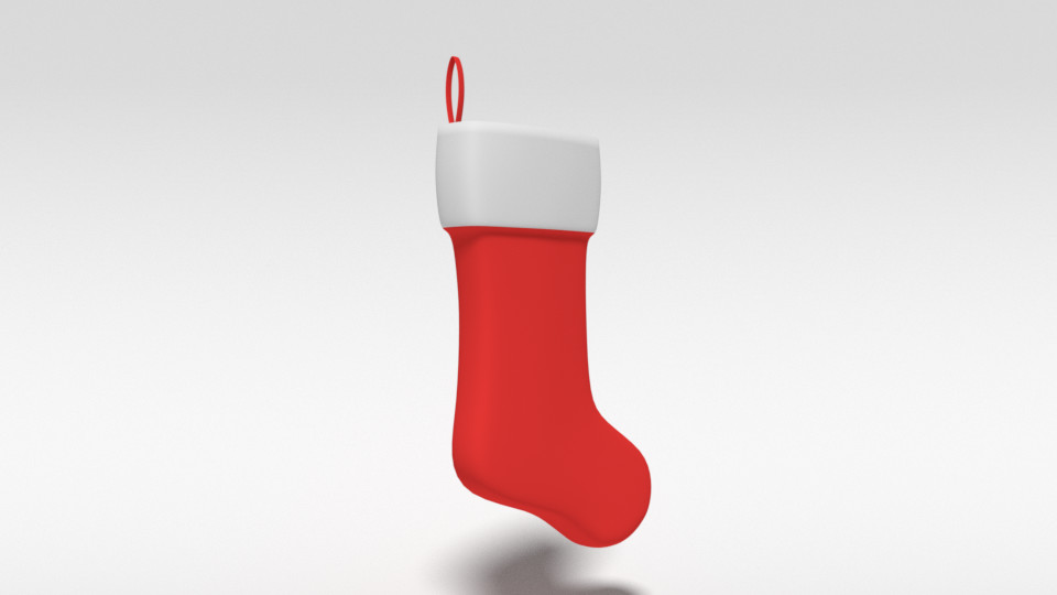ArtStation - Cartoon Christmas Stocking | Resources