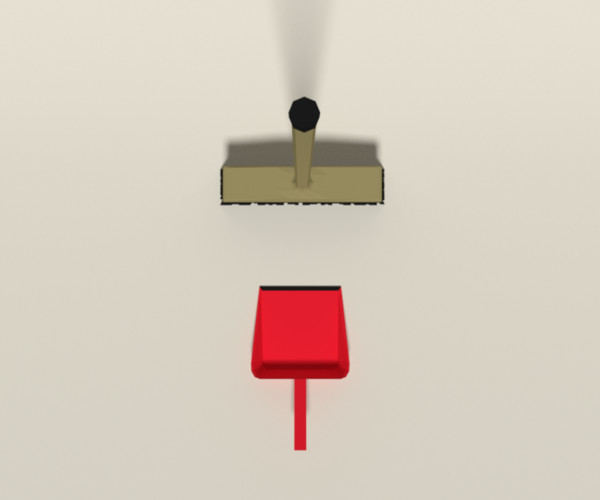 ArtStation - Low Poly Cartoon Broom and Dustpan | Resources
