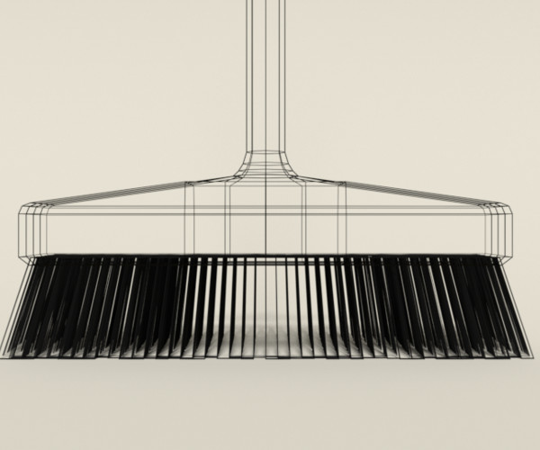 ArtStation - Low Poly Cartoon Broom and Dustpan | Resources