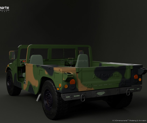 ArtStation - Humvee M1097A2 | Resources