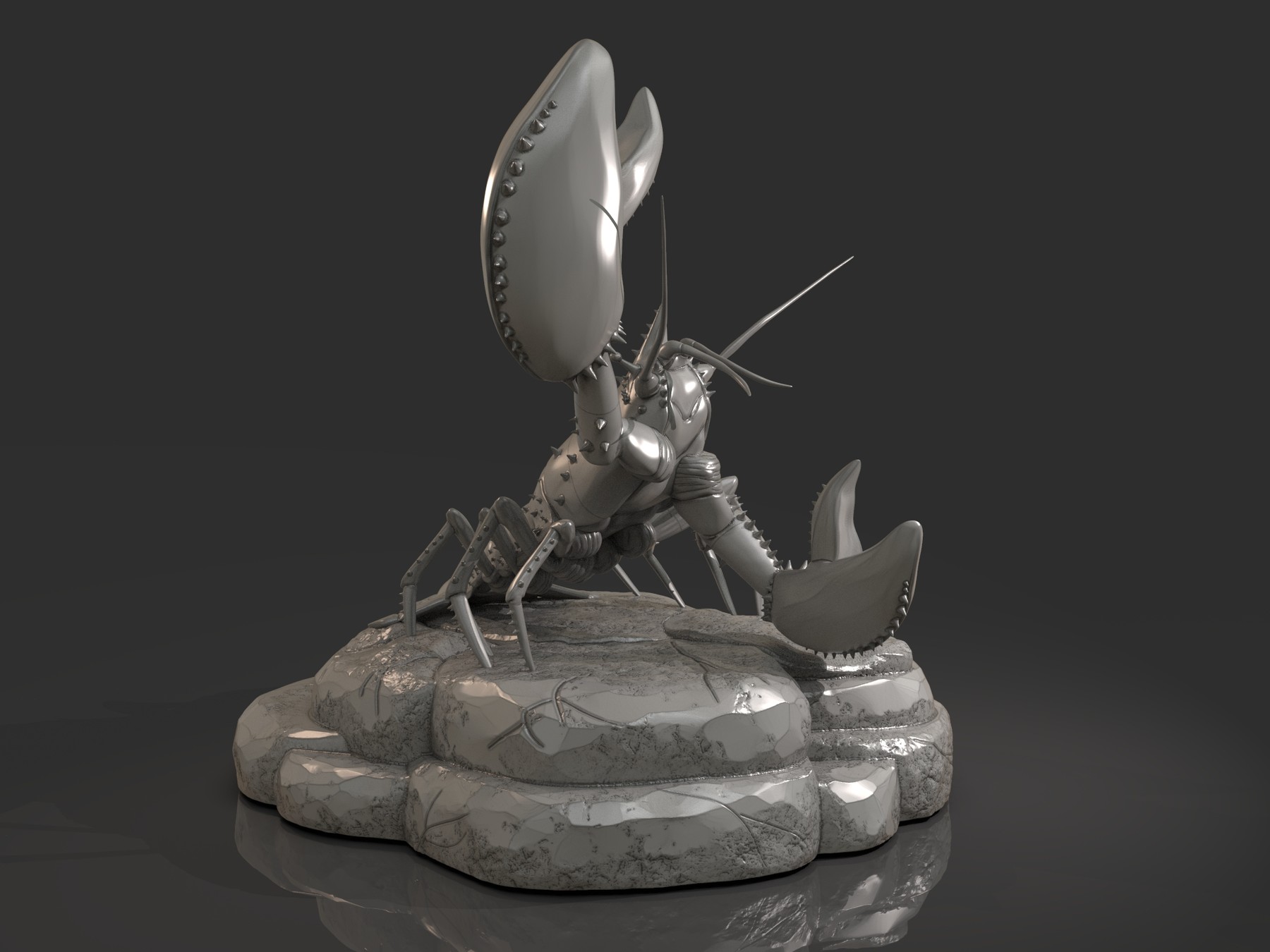 ArtStation - Lobster ready for 3D Print | Resources