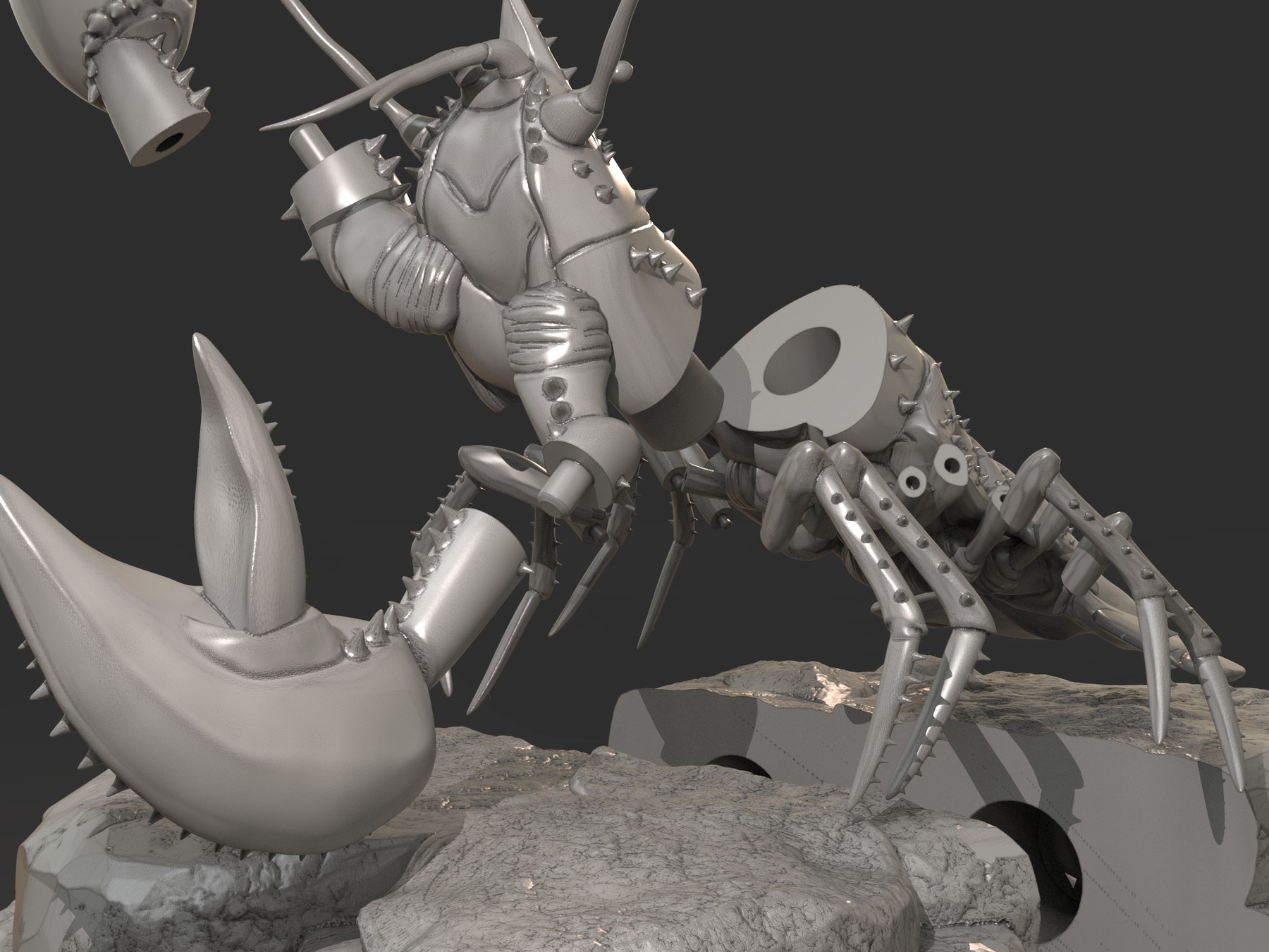 ArtStation - Lobster ready for 3D Print | Resources