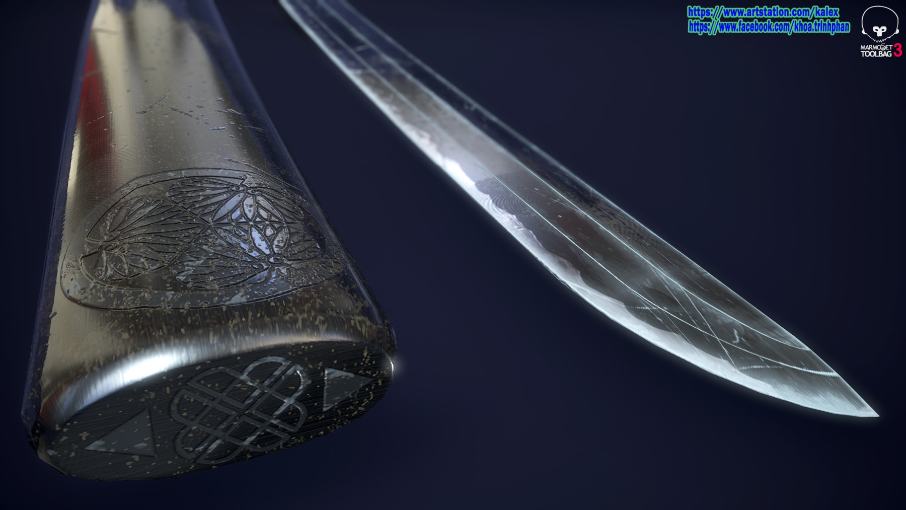 ArtStation - katana samurai sword | Resources