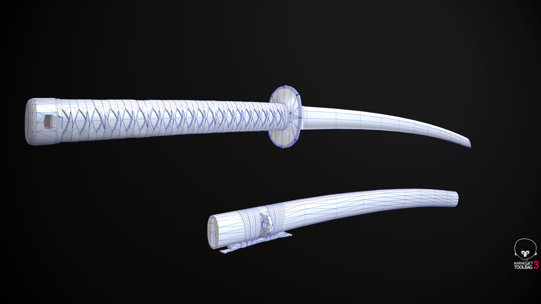 ArtStation - katana samurai sword | Resources