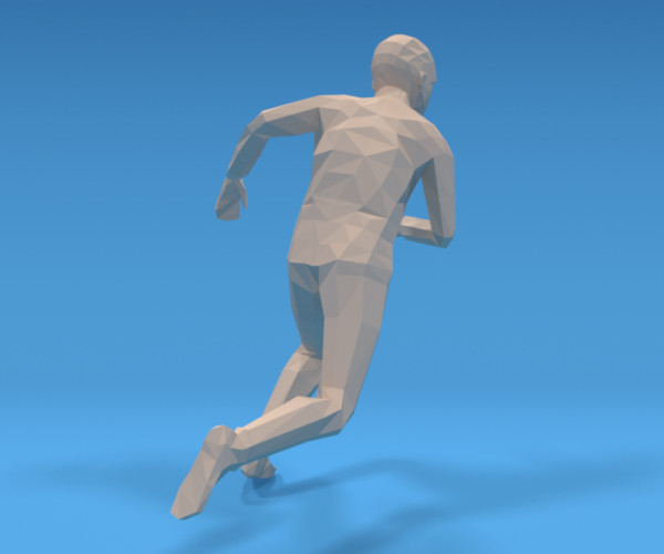 ArtStation - Low Poly Kid Running | Resources