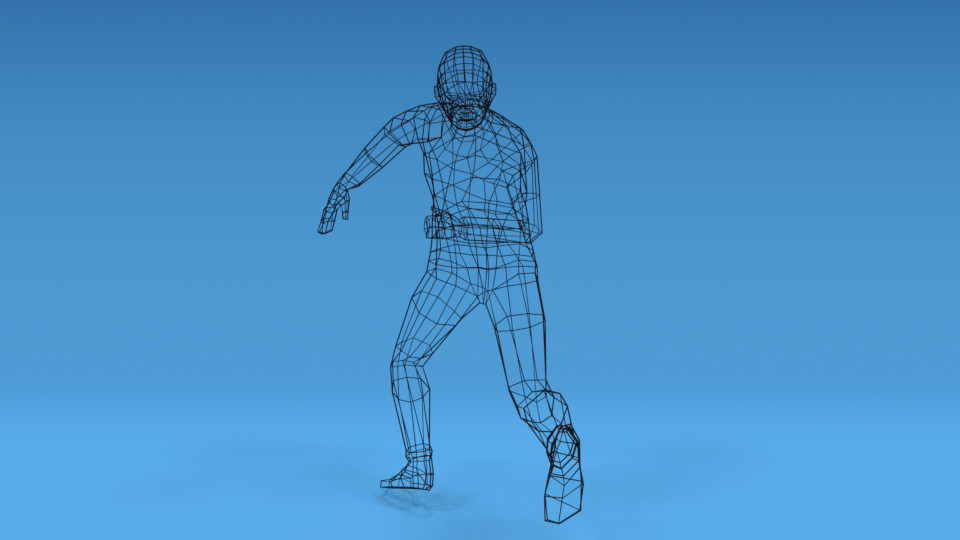 ArtStation - Low Poly Kid Running | Resources