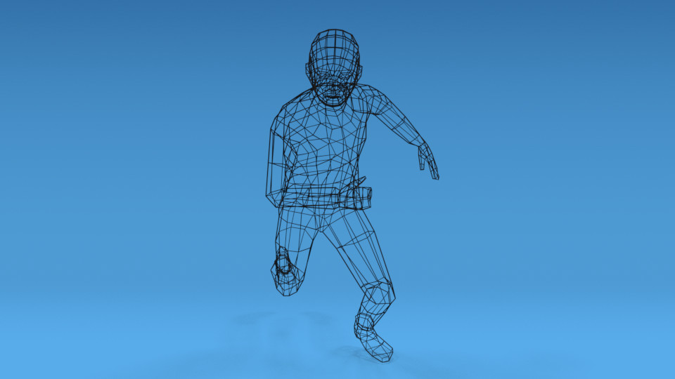 ArtStation - Low Poly Kid Running | Resources