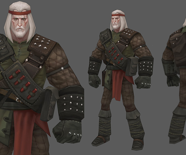 ArtStation - Low Poly Monster Hunter | Game Assets