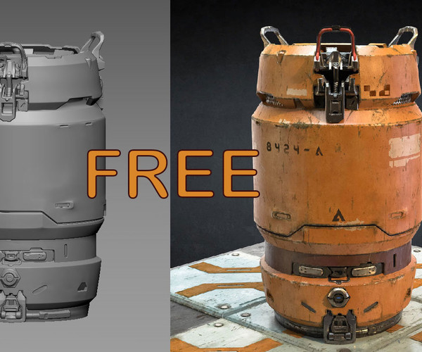 ArtStation - Scifi_Barrel | Resources