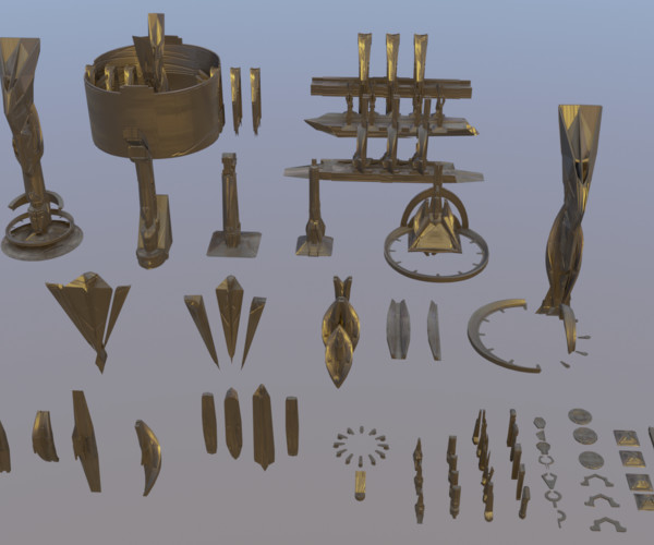 ArtStation - Scifi Modules 3D Kit & Tutorial | Resources