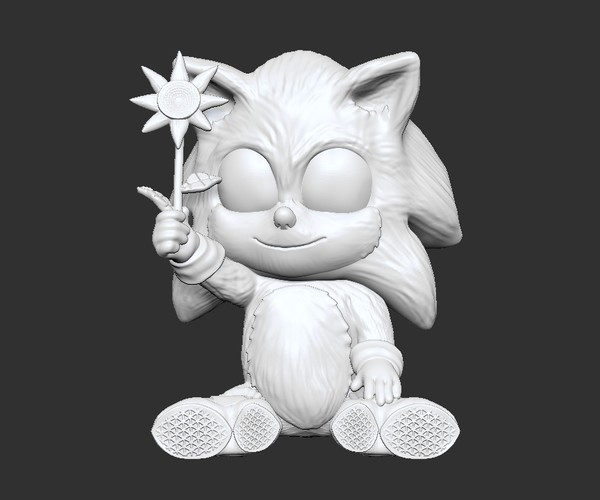 ArtStation - Baby Sonic SONIC THE MOVIE | Resources