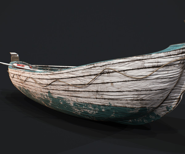 ArtStation - Wooden Boat | Resources