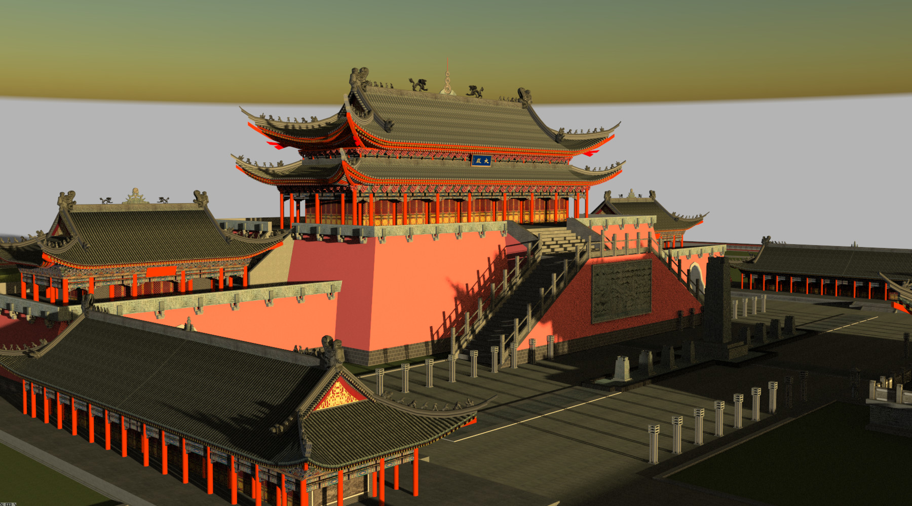 ArtStation - Ancient Chinese Palace | Resources