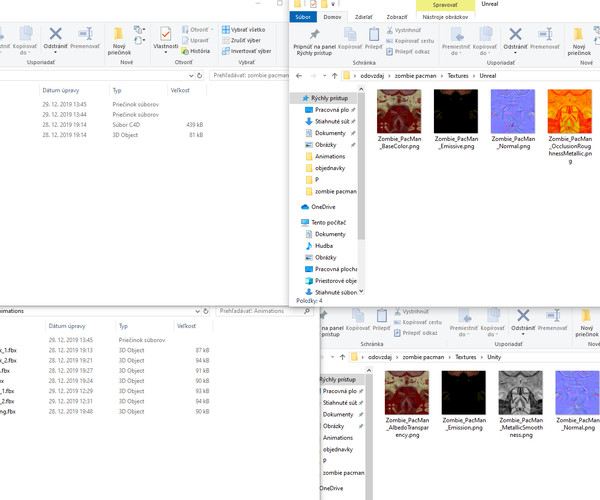 ArtStation - Zombie PacMan | Game Assets